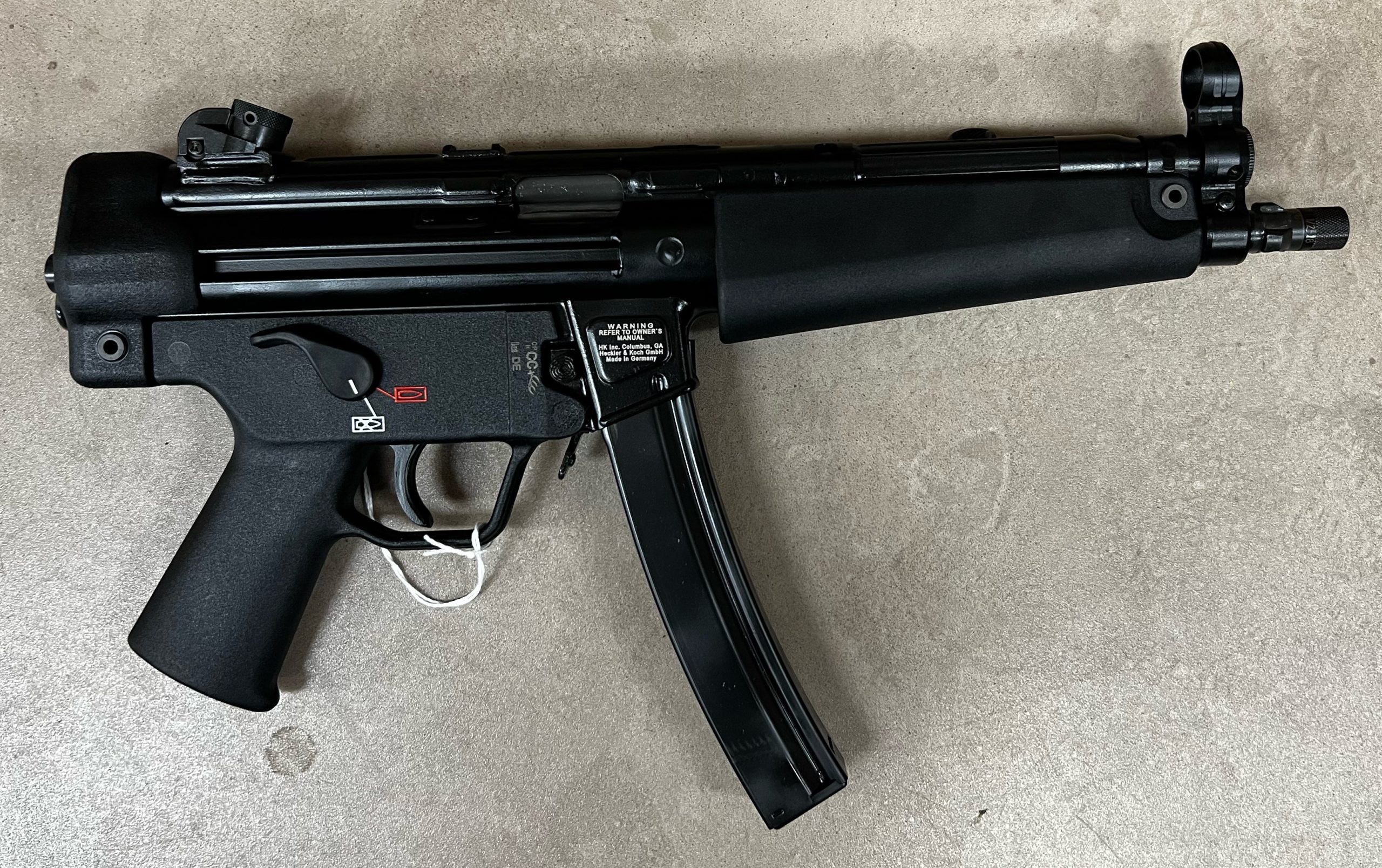 Just In- New HK SP5 9mm. Price is $3279.00 | Schuylkill Gun Works