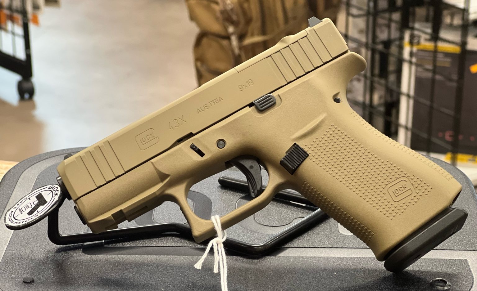 NEW GLOCK G43X MOS FDE 9 MM. PRICE IS $593.74 | Schuylkill Gun Works