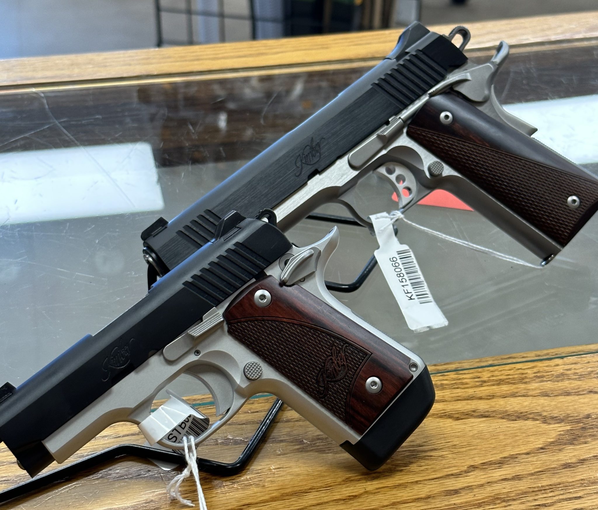 NEW KIMBER MICRO 9 TWO TONE 9MM. PRICE IS $698.75 AND NEW KIMBER CUSTOM ...