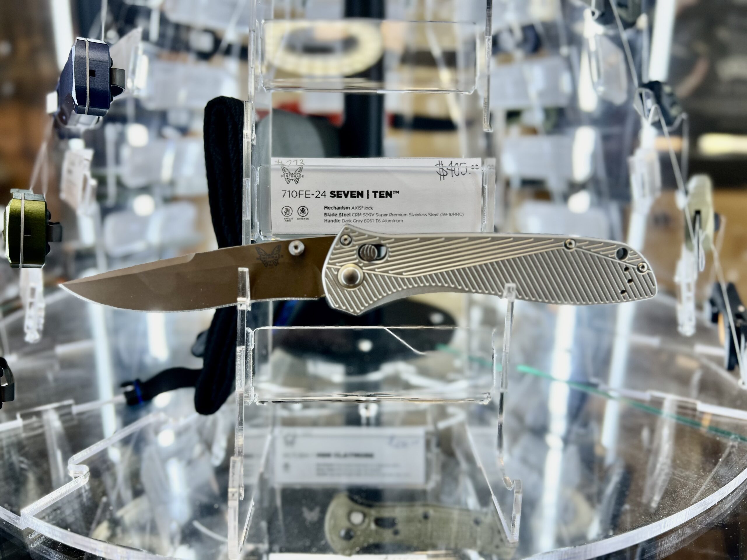 Benchmade Seven l Ten, $405.00 | Schuylkill Gun Works