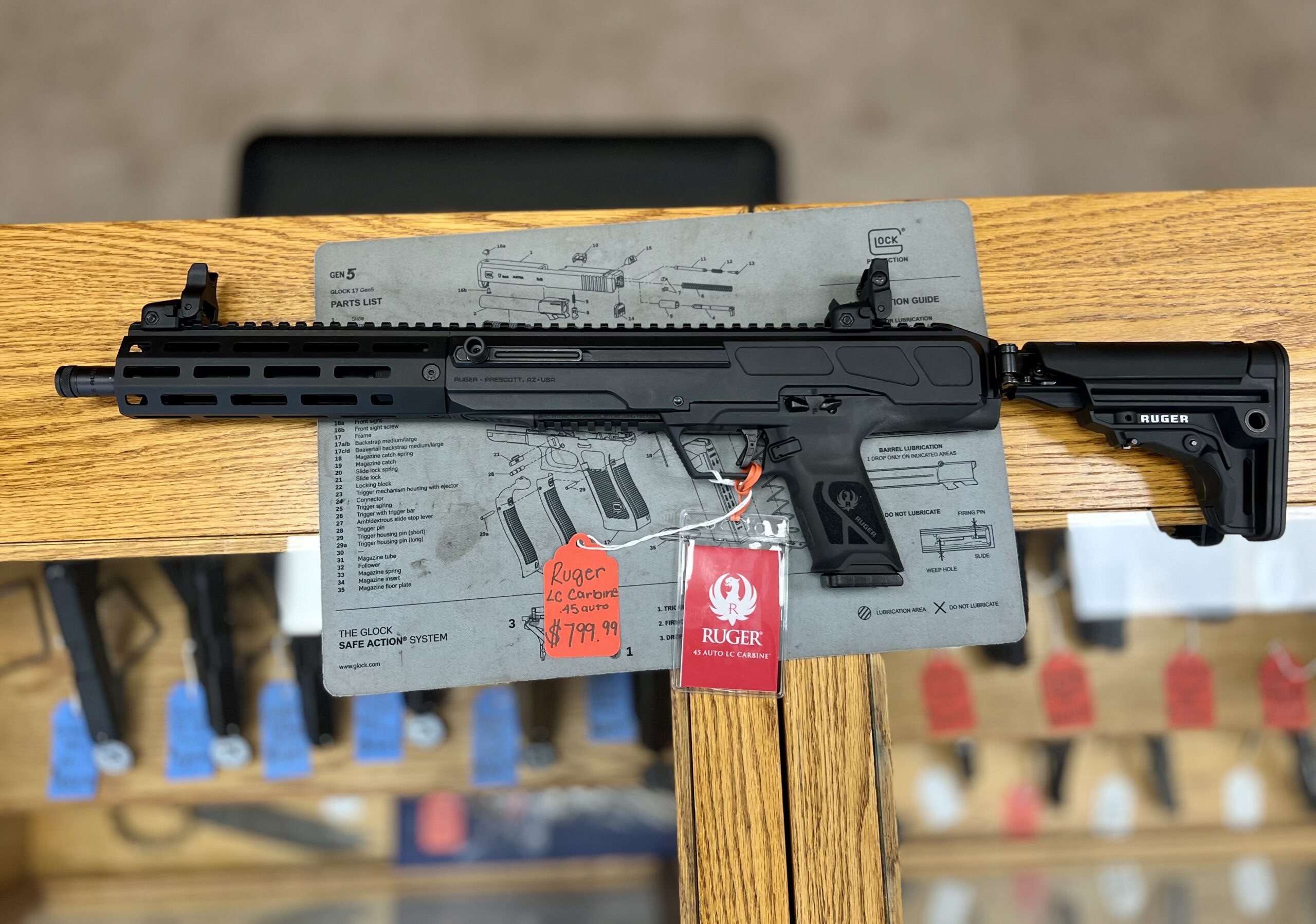 Ruger LC Carbine, .45 auto. $799.99 | Schuylkill Gun Works