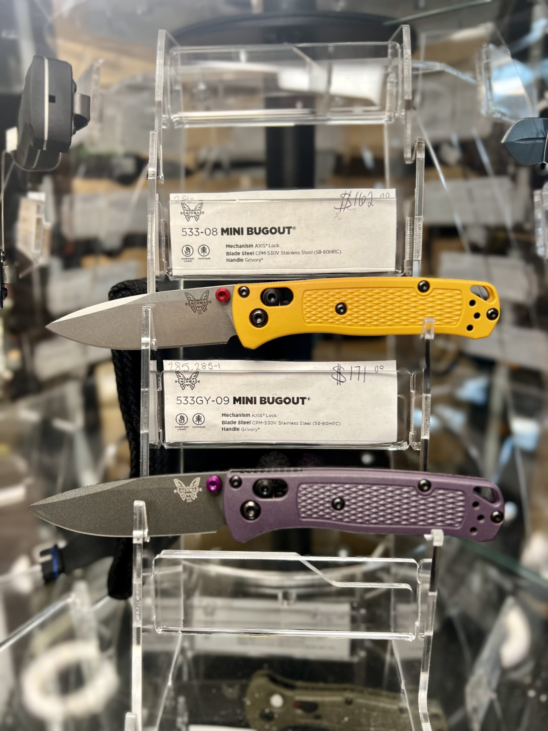 Benchmade New Mini Bugouts! | Schuylkill Gun Works