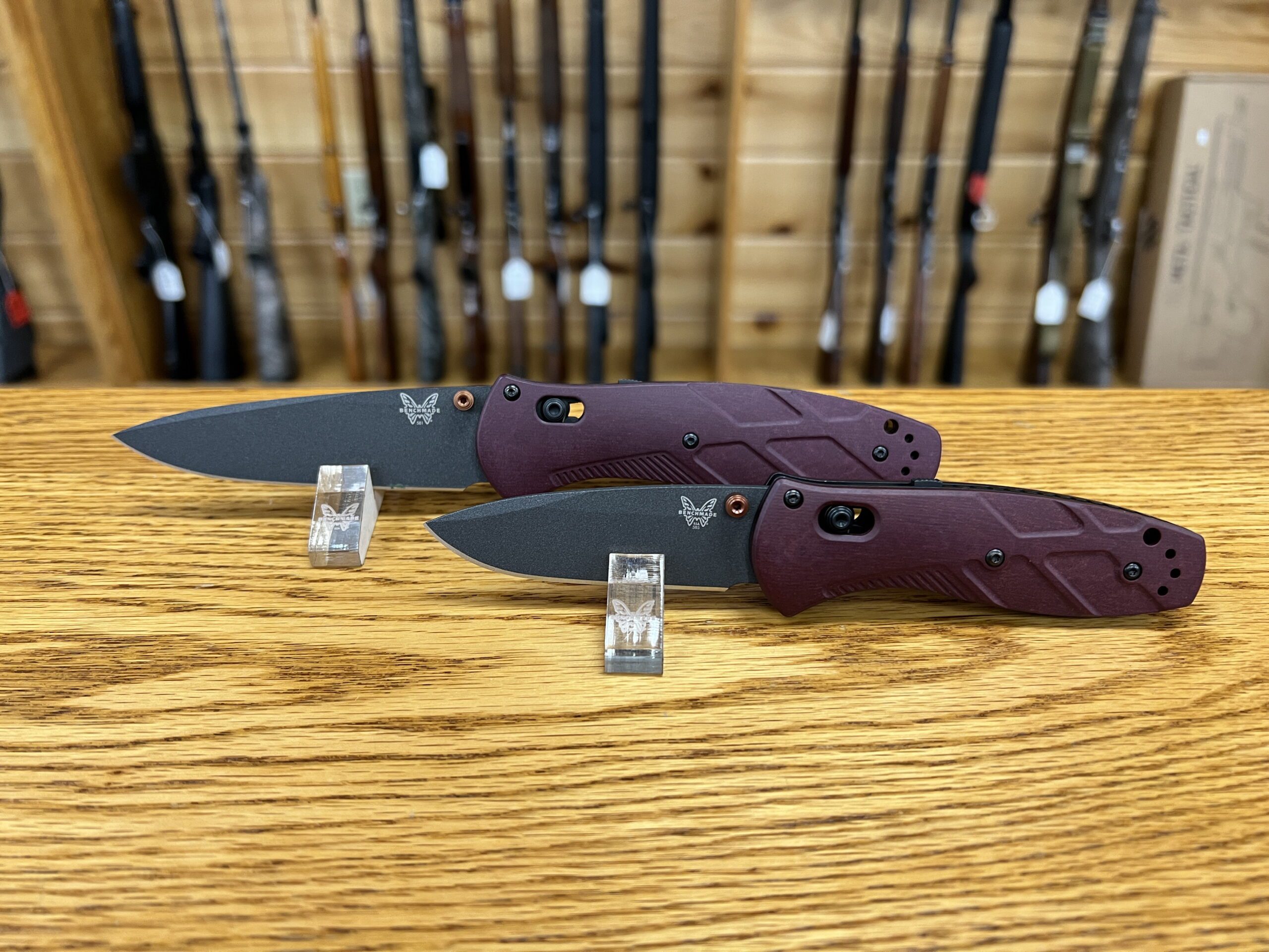 Benchmade Barrage $340. Mini Barrage $320 | Schuylkill Gun Works