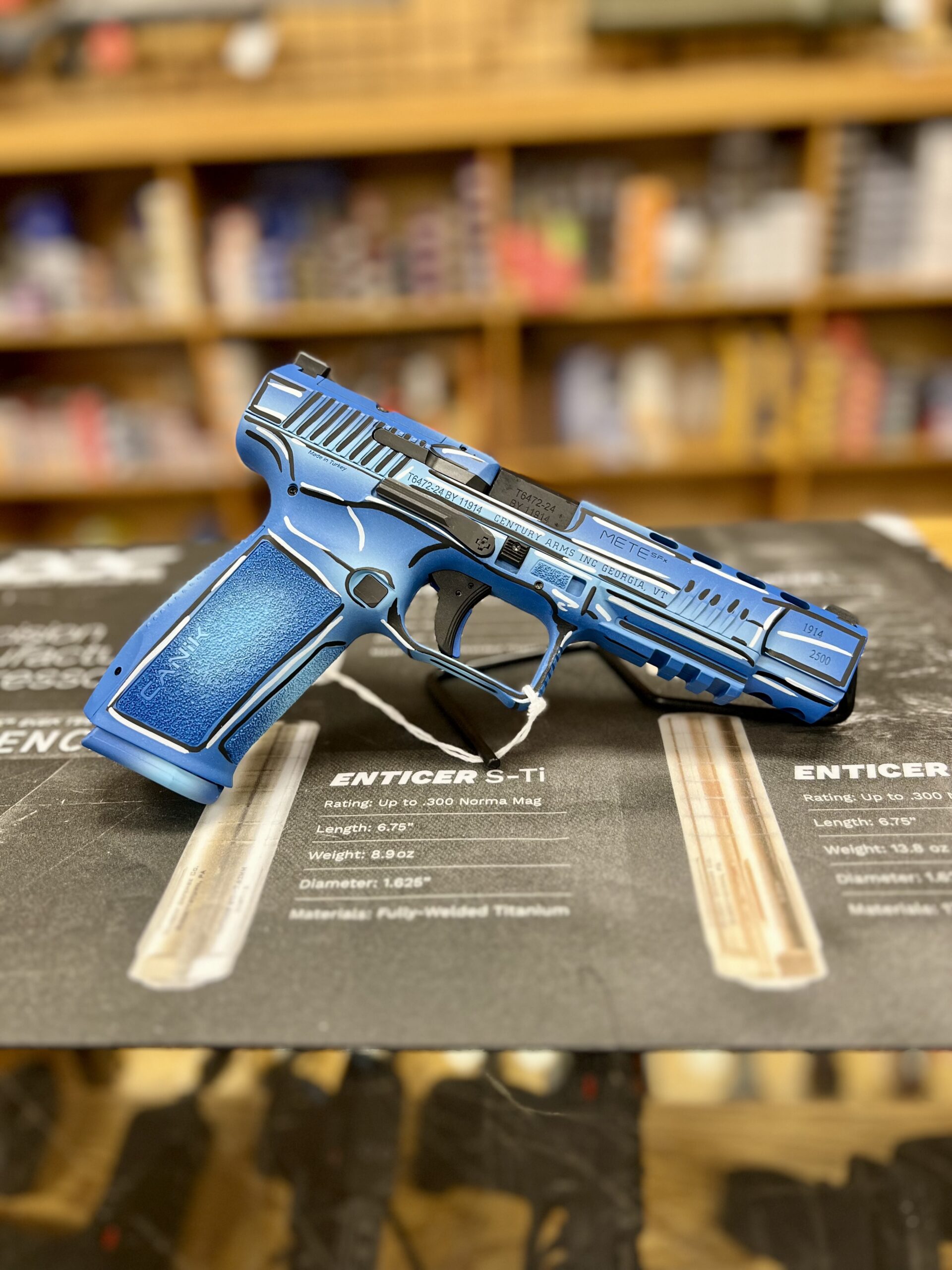 Canik Mete SF-X, "Sketch", 9mm, $829.99 | Schuylkill Gun Works